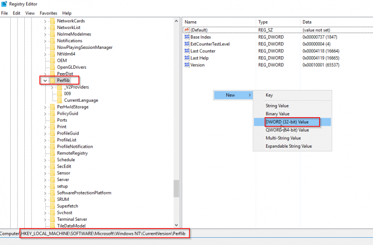 Disable Performance Counters – Jürgen Holz
